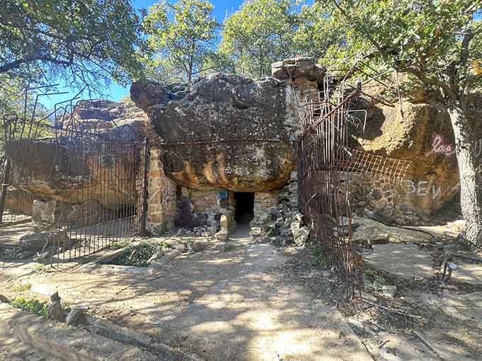 These abandoned cages built into natural rock tell stories that modern zoos never could&mdash;haunting and beautiful.