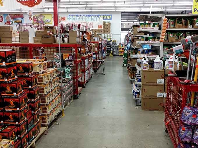 Aisles packed with possibilities stretch before you like a choose-your-own-adventure novel for shoppers everywhere.