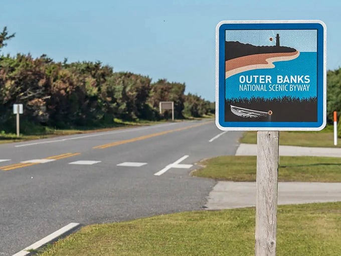 This sign marks the beginning of something special, your official invitation to slow down and look around.