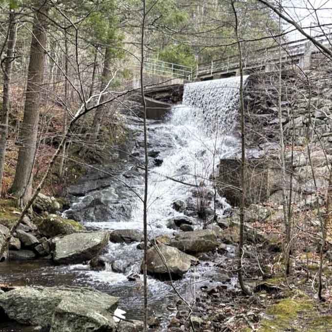 Green Falls Dam proves Connecticut has waterfalls that don't require a passport or hiking boots from REI.