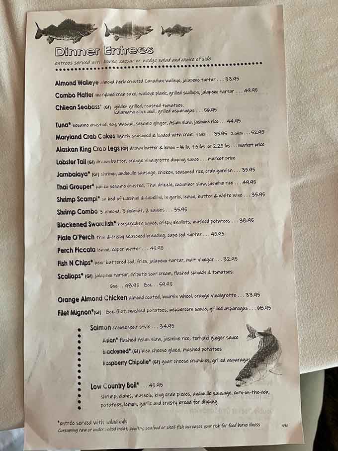 When the menu reads like a greatest hits album of the ocean, you know you're in good hands.