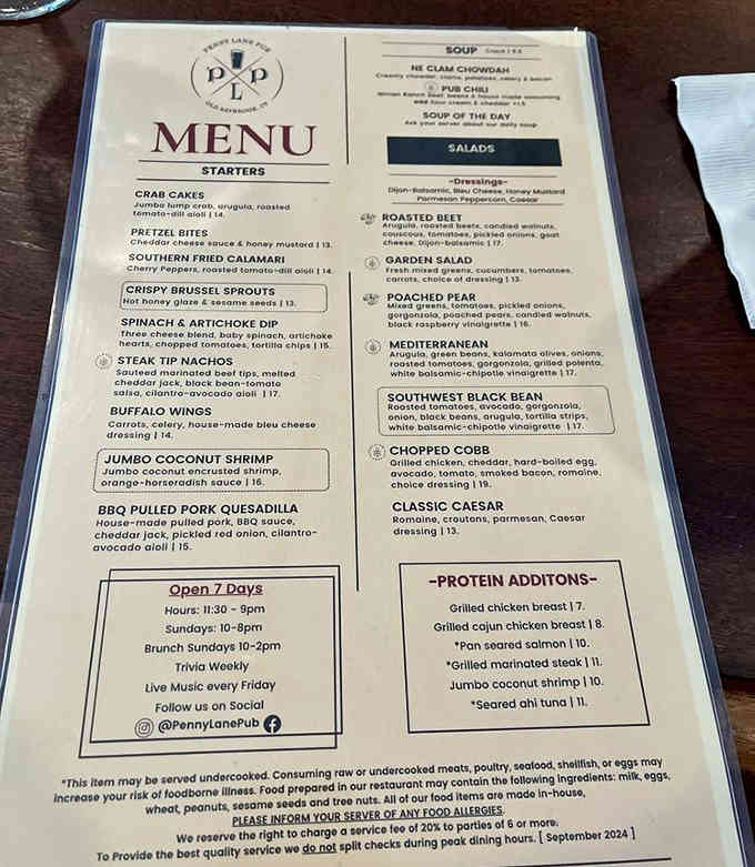 A menu that spans continents while keeping one foot firmly planted in British tradition, brilliant really.