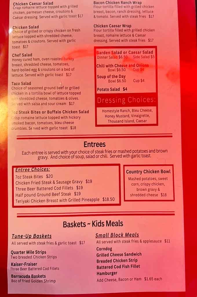 Classic diner fare meets generous portions on a menu that knows exactly what comfort food should be.
