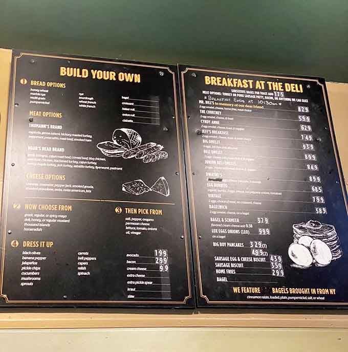 Build Your Own means exactly what it says, like a choose-your-own-adventure book but with pastrami and happiness.