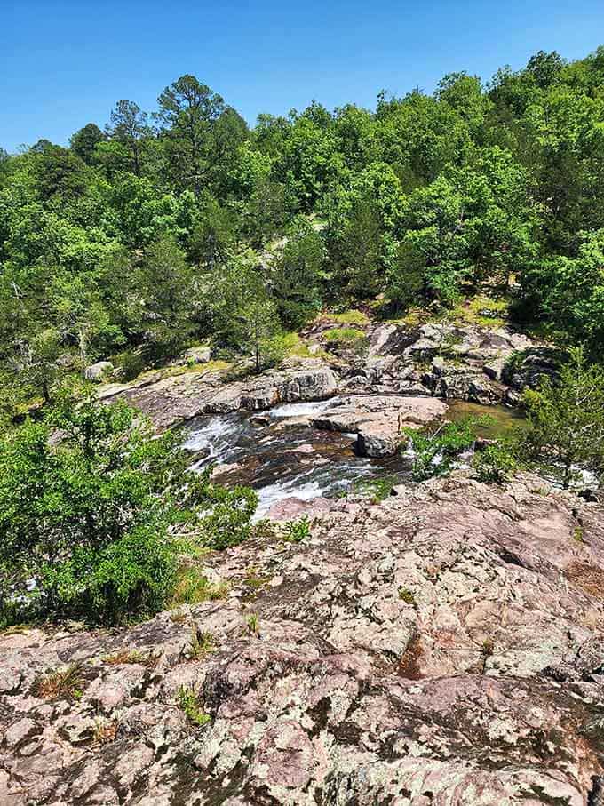 Those pink rhyolite formations prove Missouri's been working on its natural beauty for over a billion years.