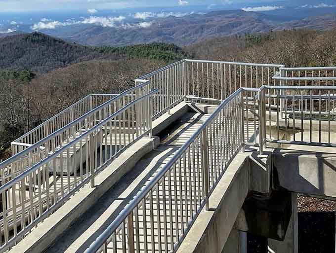 Those stairs are all that stand between you and bragging rights for reaching South Carolina's highest point.