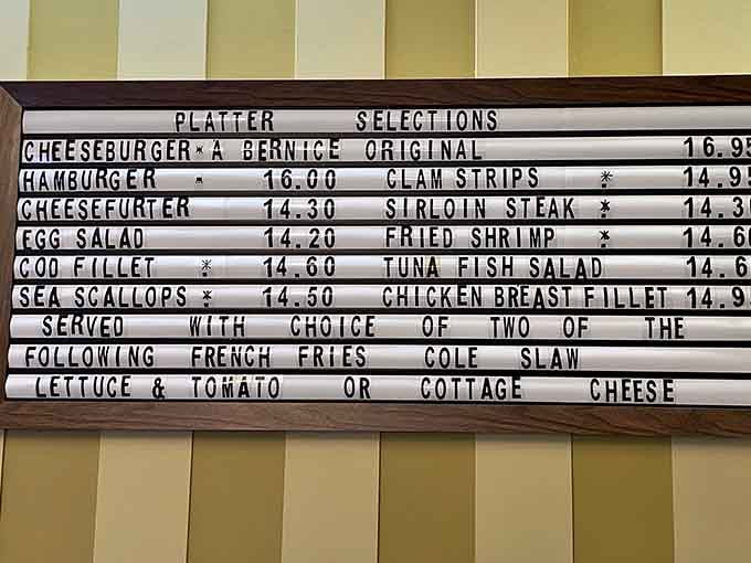When a menu board looks this timeless, you know the food has been perfected over decades.