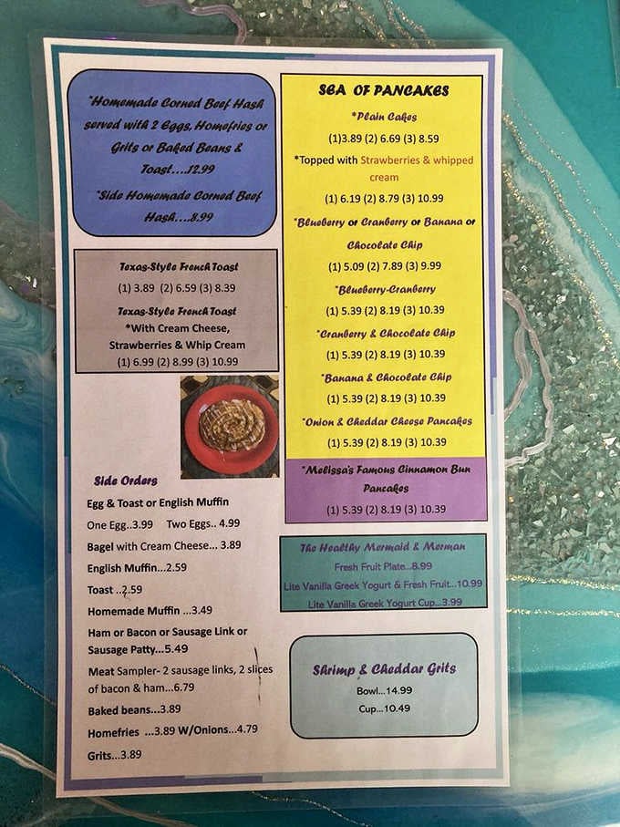 When a menu features "Sea of Pangakes" spelled with an 'a', you know someone's having fun in the kitchen.