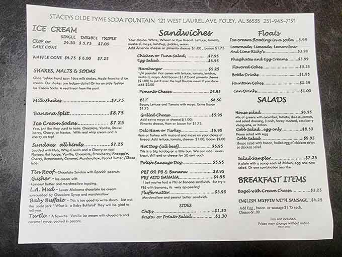 When menus list phosphates and egg creams, you know you've found something special and delicious.