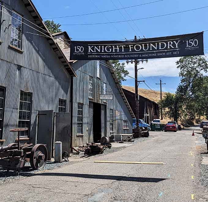 The Knight Foundry stands as a testament to when machines were built to outlast civilizations, not warranties.