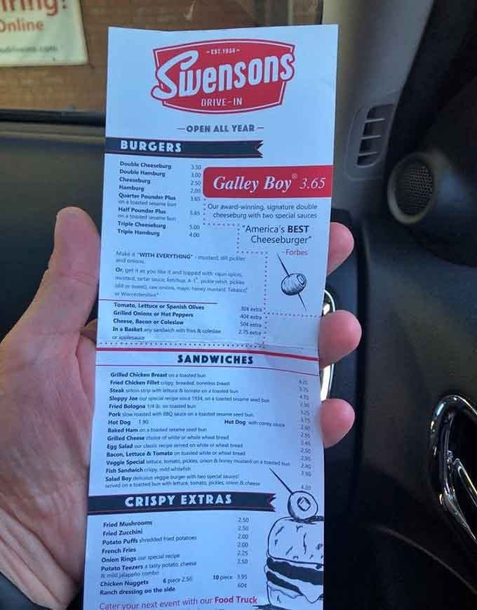 Your roadmap to happiness fits in your hand, featuring the legendary Galley Boy and enough options to keep you coming back weekly.