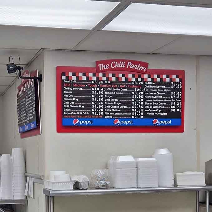 When your menu fits on one board, you know they've perfected what matters most here.