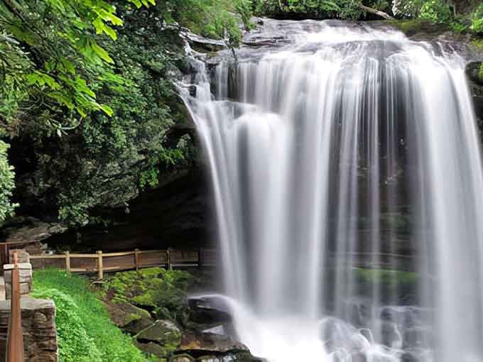 This waterfall's curtain call never ends, and the standing ovation is absolutely mandatory every single time.