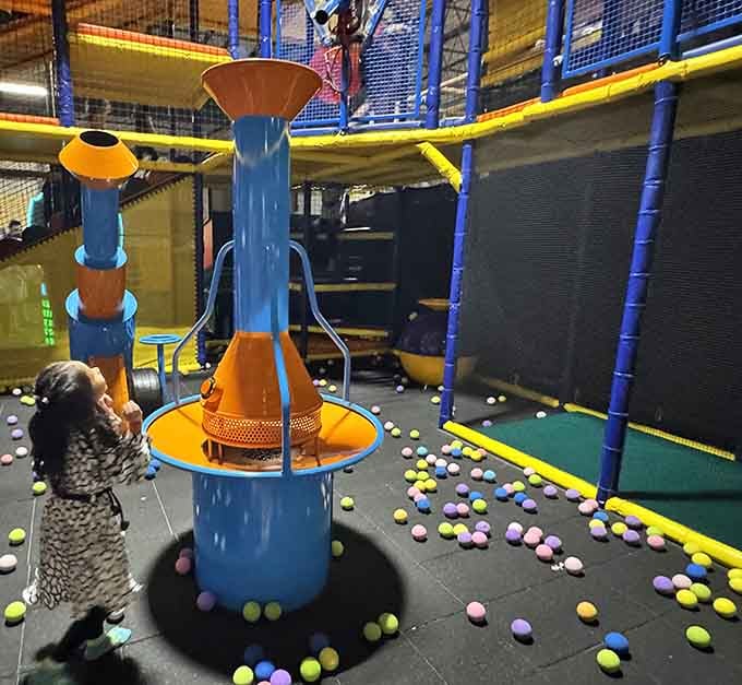 This ball-shooting contraption proves that sometimes the simplest ideas create the most chaotic joy imaginable.