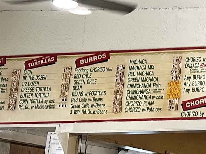 When the menu's painted on the wall, you know they've been perfecting these recipes longer than most restaurants survive.