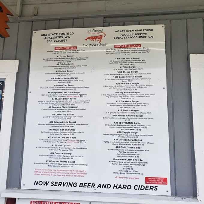 When a menu proudly declares "local seafood since 1973," you know they've been doing something right for decades.