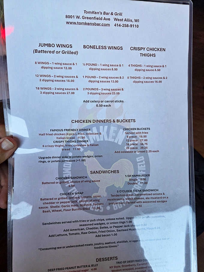 This menu reads like a greatest hits album of comfort food, with fried chicken playing lead guitar.