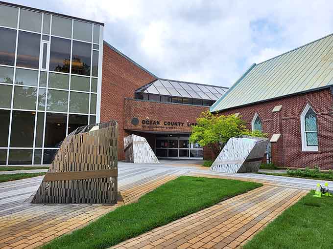 The Ocean County Library: where air conditioning meets culture, and both are completely free.