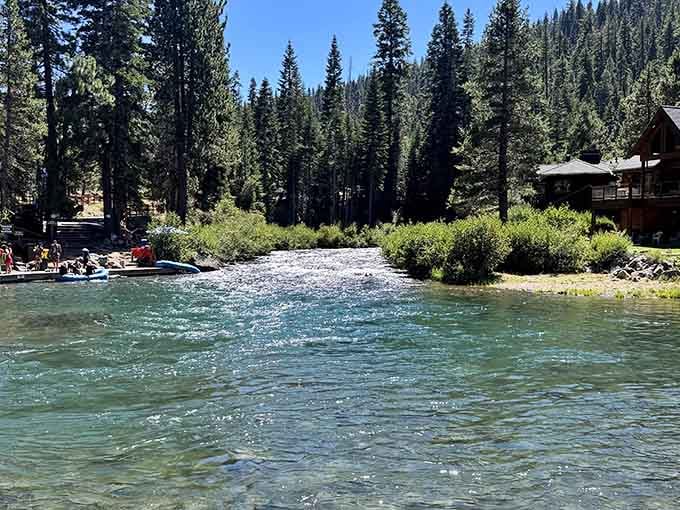 The Truckee River moves at the perfect pace: fast enough to feel adventurous, slow enough to enjoy.