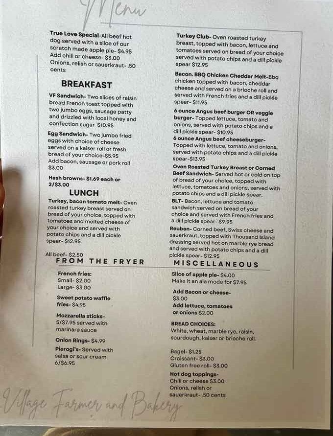 This menu reads like a love letter to comfort food, with options that'll make choosing impossibly difficult.