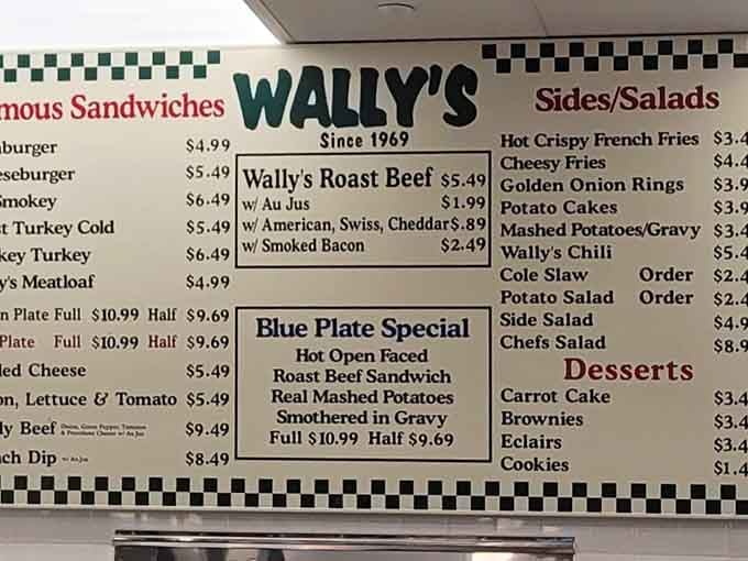 Since 1969, this menu has stayed refreshingly simple while other restaurants lost their minds with fusion nonsense.