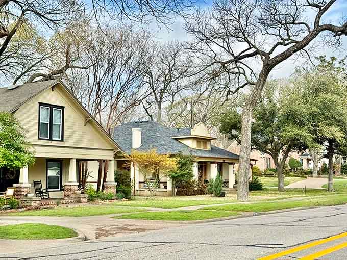 These residential streets prove that people once built homes with personality, not just profit margins and beige siding in mind.