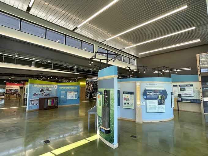 Inside, thoughtfully designed exhibits transform complex nuclear history into accessible, engaging displays that'll keep you reading for hours.