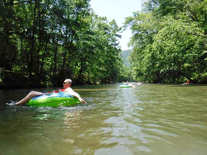 Floating down the Green River beats any theme park ride, and the admission price is just your worries.