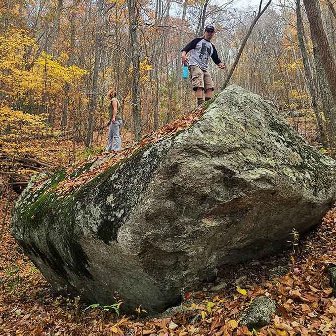 Nature's climbing gym comes free with admission, and the views from the top are unbeatable.