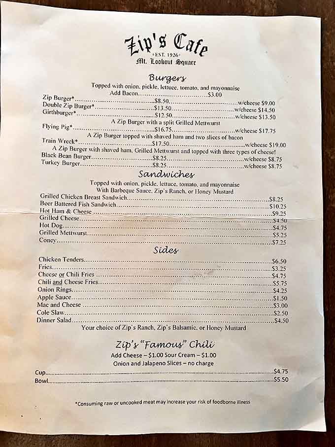 When menu items have names like "Flying Pig" and "Train Wreck," you know you're in for fun.