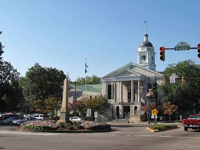 The clock tower rises above downtown like a lighthouse guiding you to affordable living and genuine community spirit.