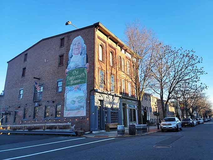 Historic brick meets modern murals in a riverside setting where every corner reveals another delicious surprise waiting.