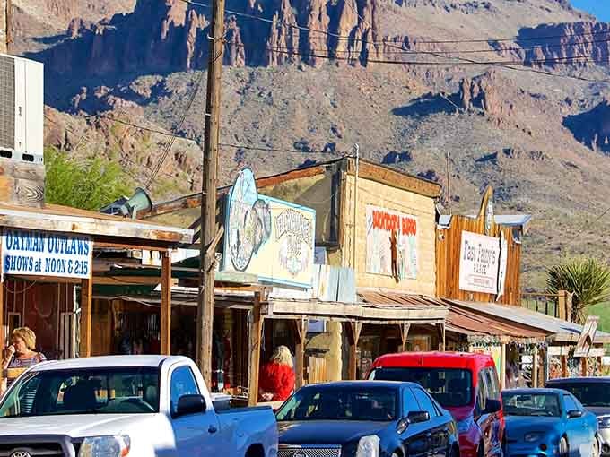 Those dramatic mountain cliffs provide million-dollar views for folks living on sensible budgets along the Colorado River.