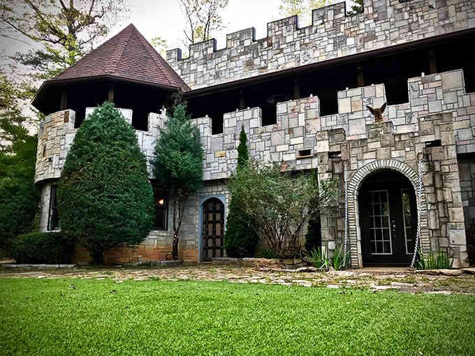 Stone battlements and arched doorways make you wonder if knights might still be patrolling these medieval walls.