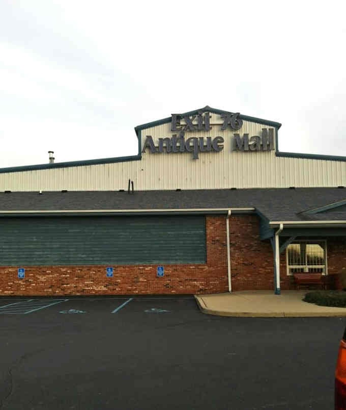 When a building this size calls itself an antique mall, you know you're in for serious browsing.