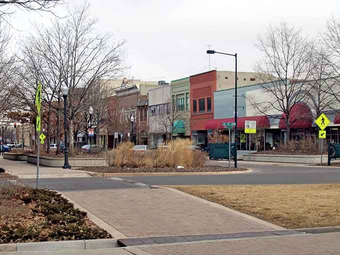 Downtown roundabouts create gathering spaces where neighbors actually stop to chat instead of just waving from cars speeding past.