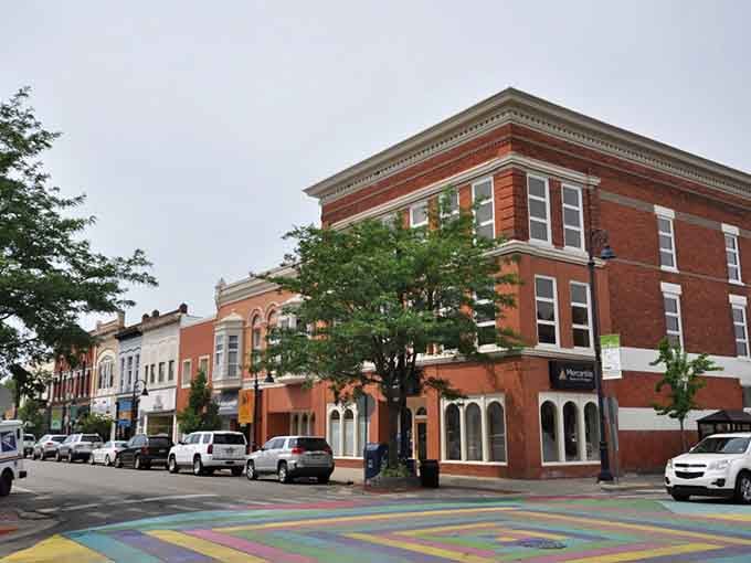 Mount Pleasant's downtown wears its heritage proudly with classic architecture that's stood the test of time beautifully.