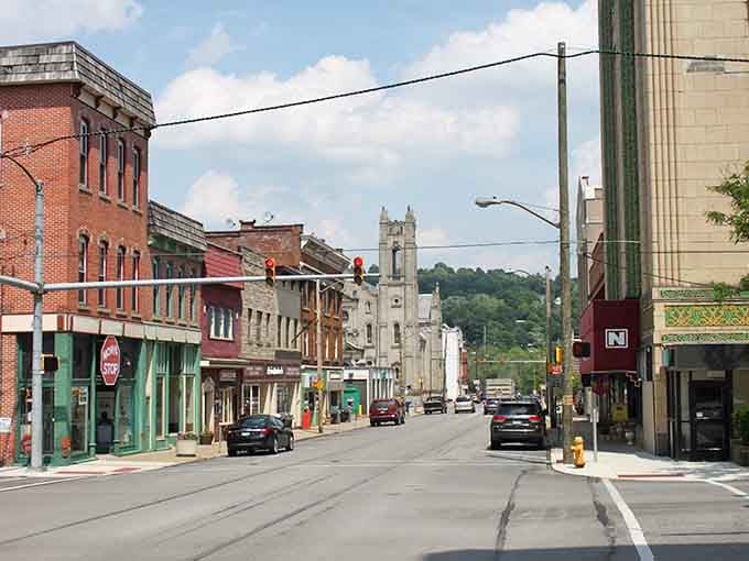 Oil City's colorful downtown buildings line the quiet streets, offering small-town charm and Victorian character at prices retirees will absolutely love.