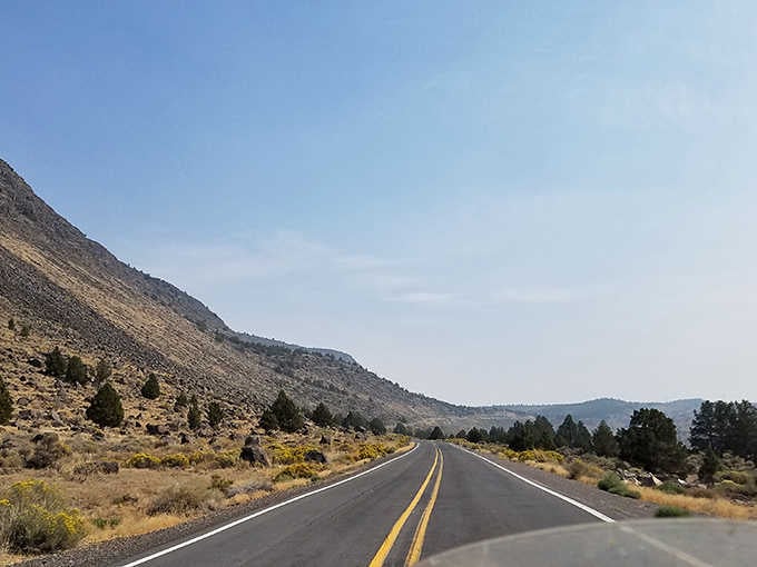 The high desert stretches endlessly, proving Oregon's got more personalities than your favorite character actor from the golden age.