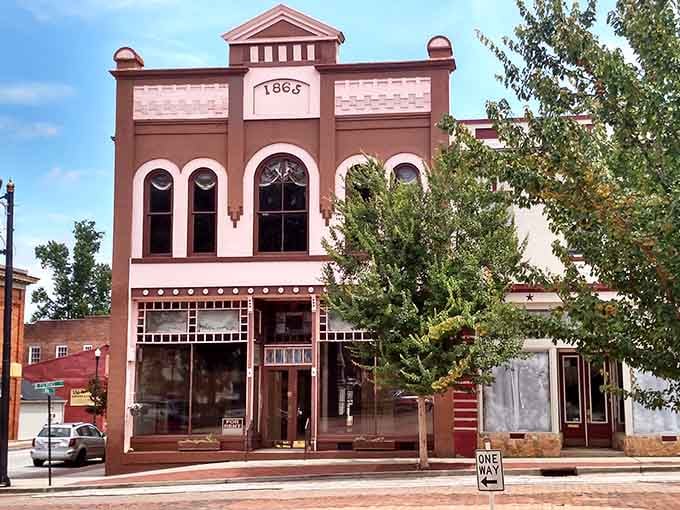 That 1865 date on the building tells stories your history teacher never mentioned during those long afternoon lectures.