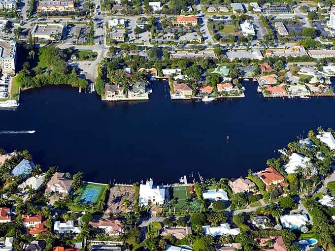 Imagine sipping morning coffee while watching boats glide past your waterfront home&mdash;that's the dream right there.