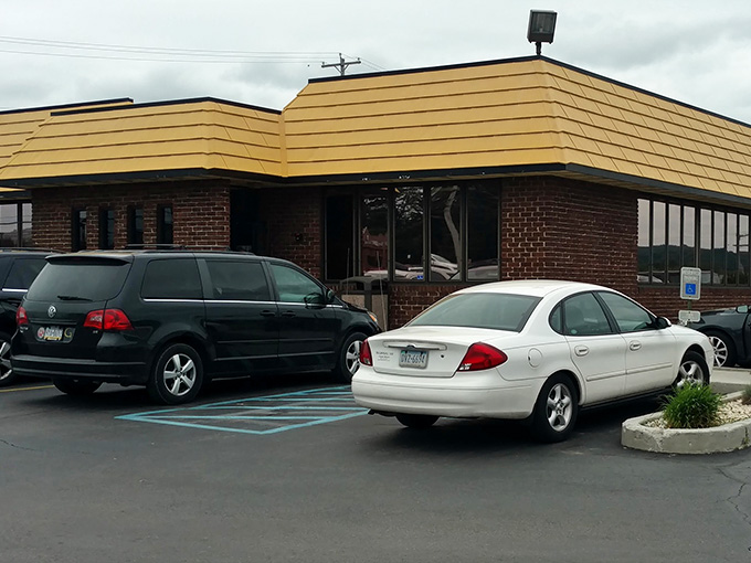 The packed parking lot tells you everything you need to know about what's cooking inside this beloved local institution.