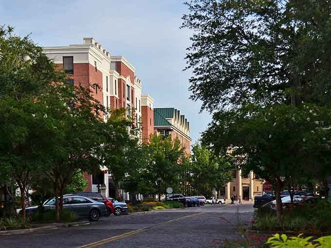 Shaded boulevards and mixed architecture create neighborhoods where your morning walk never gets boring or expensive.