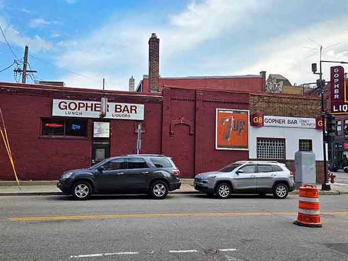 The brick building's timeless charm hides some of the Twin Cities' most talked-about chili-topped hot dogs inside those walls.