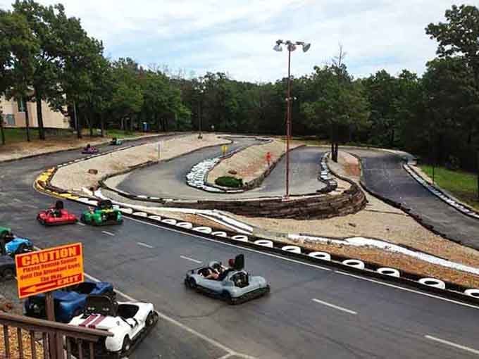 Rainbow-colored karts scattered across the track like candy, each one promising its own delicious dose of adrenaline.