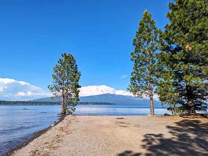 Where towering pines meet calm waters, you'll discover why people have been escaping to mountain lakes since forever began.