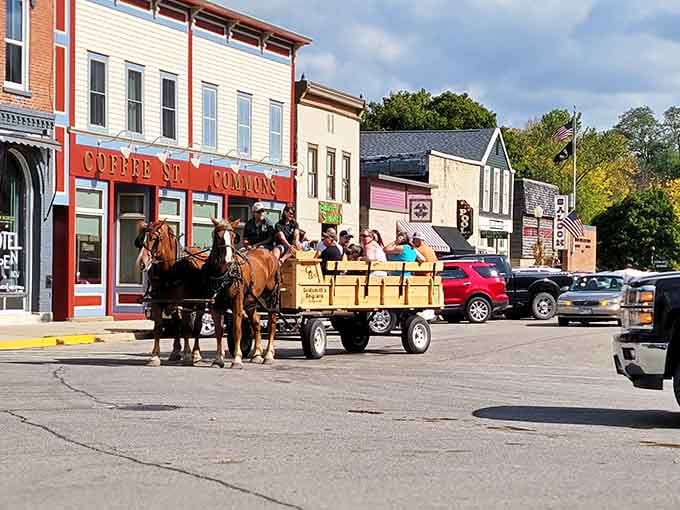 Horse-drawn wagons still clip-clop down these streets&mdash;it's like "Little House on the Prairie" meets modern Minnesota.