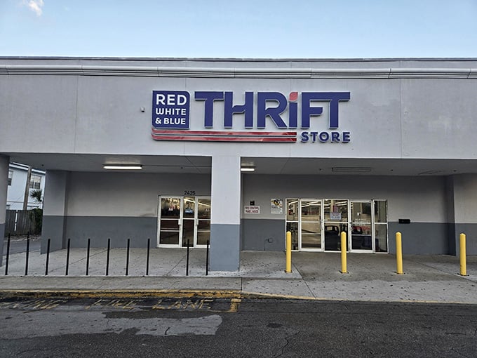 Clean lines and organized aisles visible through those windows promise a shopping experience that respects your time and wallet.