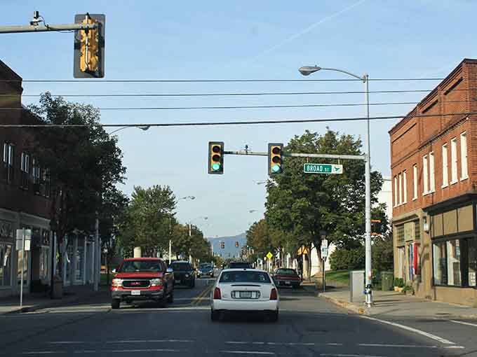 Tree-lined streets and vintage storefronts create an inviting atmosphere where neighbors actually know each other's names.