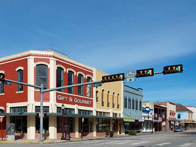 Arched windows and decorative cornices frame a downtown where history isn't just preserved&mdash;it's lived in daily.
